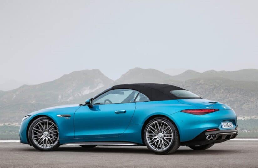 Four-cylinder Mercedes-AMG SL back after almost 60 years