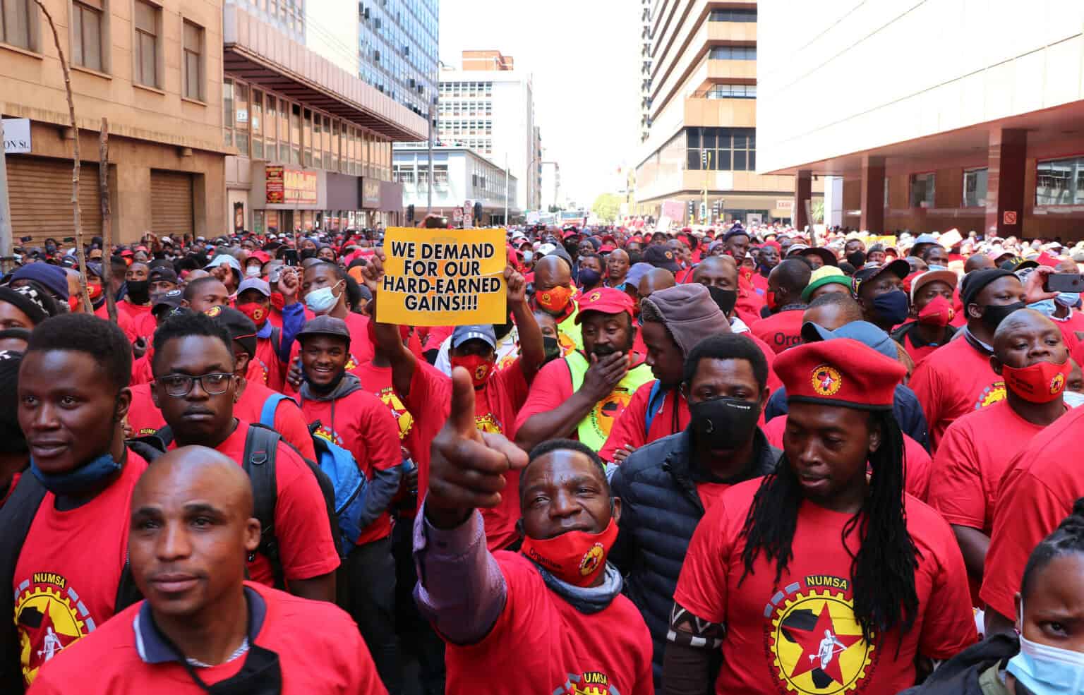 Numsa ups the ante and demands 10% increase as bus strike looms