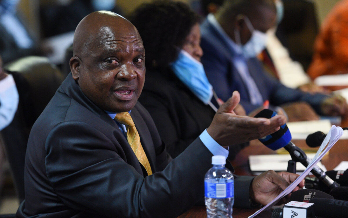 Health minister Joe Phaahla accused of anti-democratic conduct.