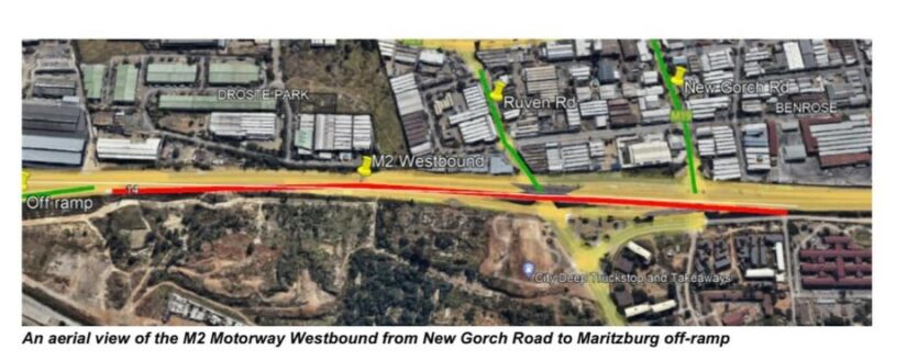 M2 Highway closure: These routes will be affected for six weeks