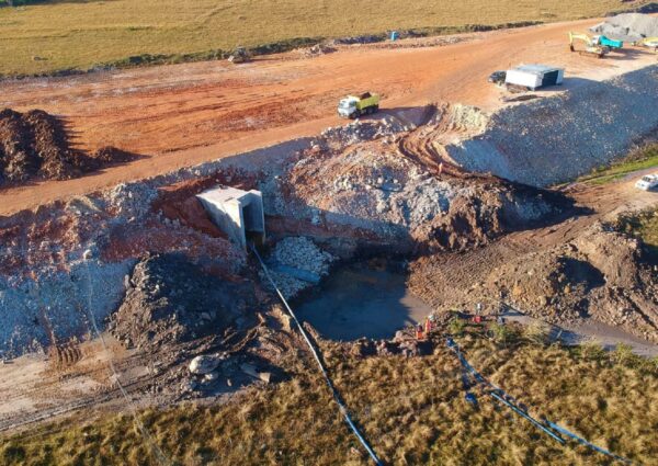 IN PICS: Construction work on SA’s new mega-bridge in Eastern Cape