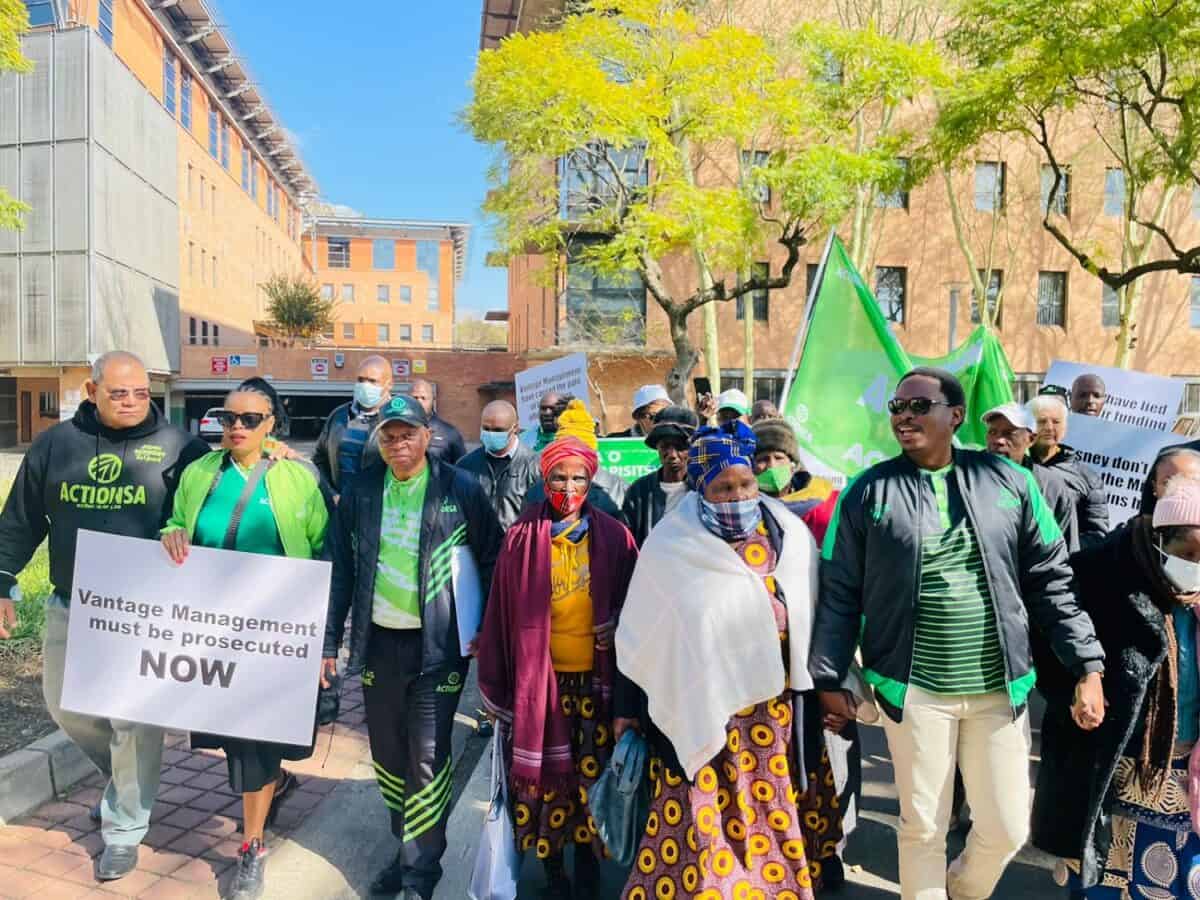 Mashaba handed a memorandum to Gwede over the Lily mine saga