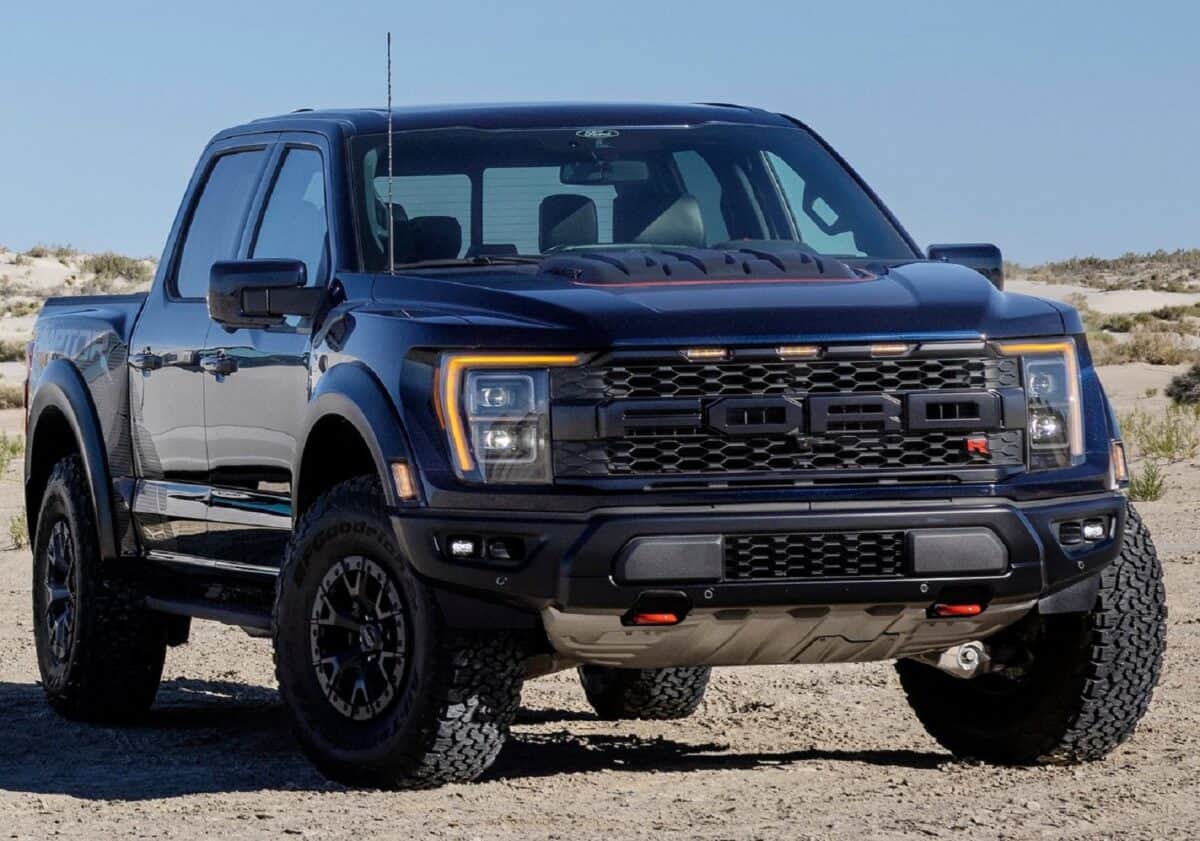 Let battle commence: V8 returns as Ford F-150 Raptor R prepares for Ram ...