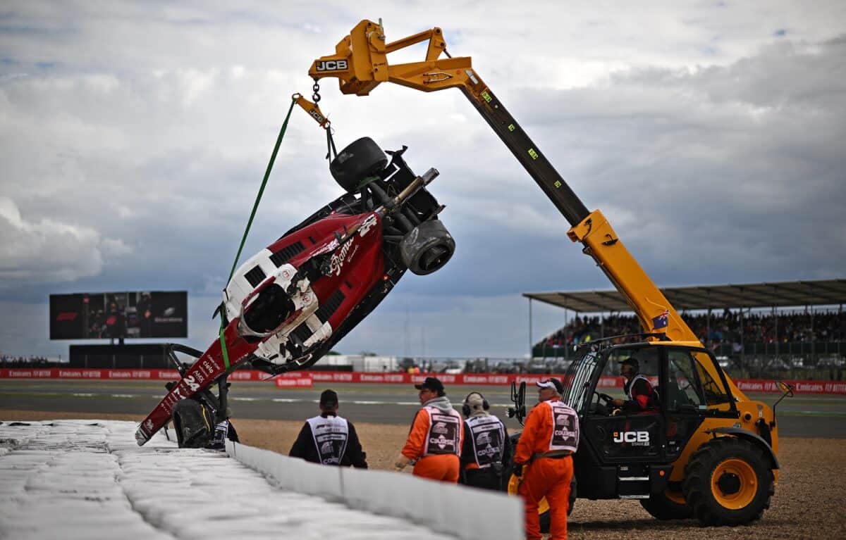 Zhou pays tribute to halo for saving his life in horrific Formula 1 crash