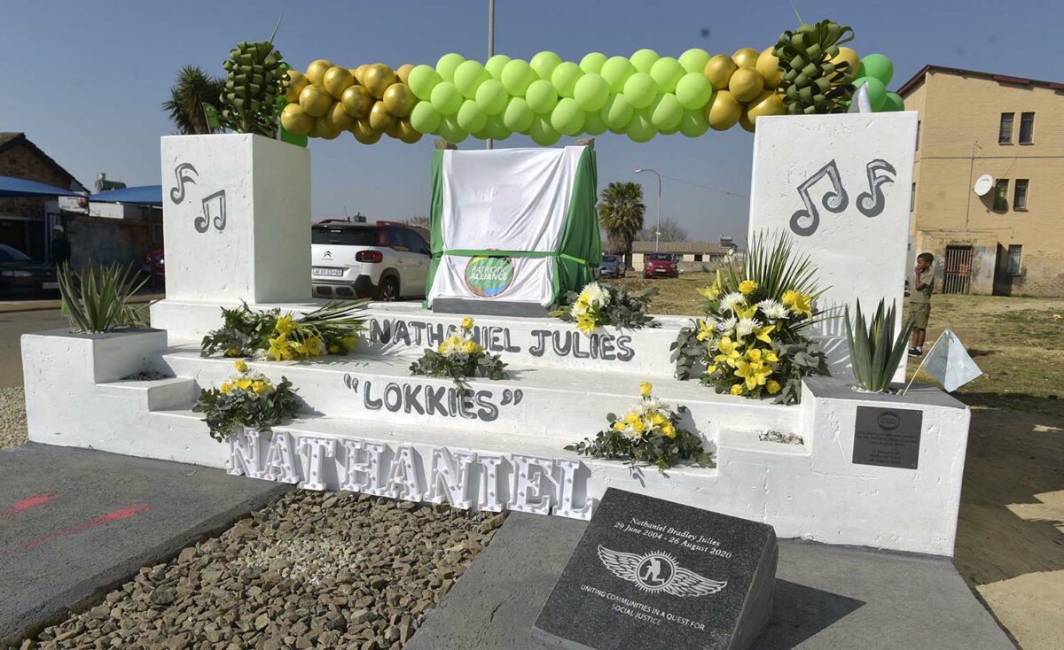 Wall of remembrance and tombstone unveiled in honour of Nathaniel ...