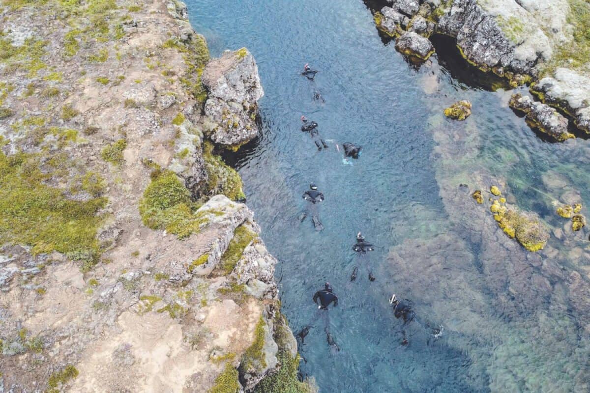 Incredible icy snorkeling dip in Iceland | The Citizen