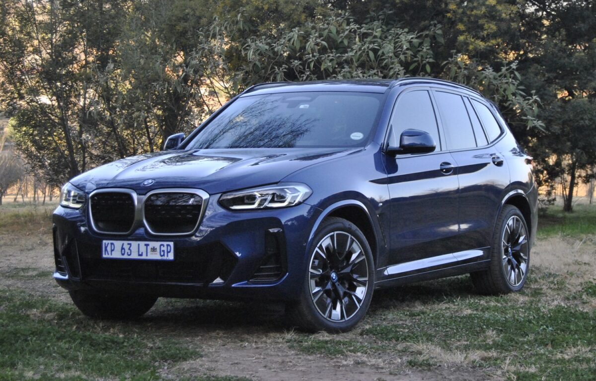 BMW iX3 debunking load shedding myths one kilowatt at a time