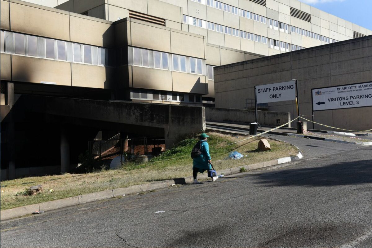 Charlotte Maxeke hospital fire was arson – report