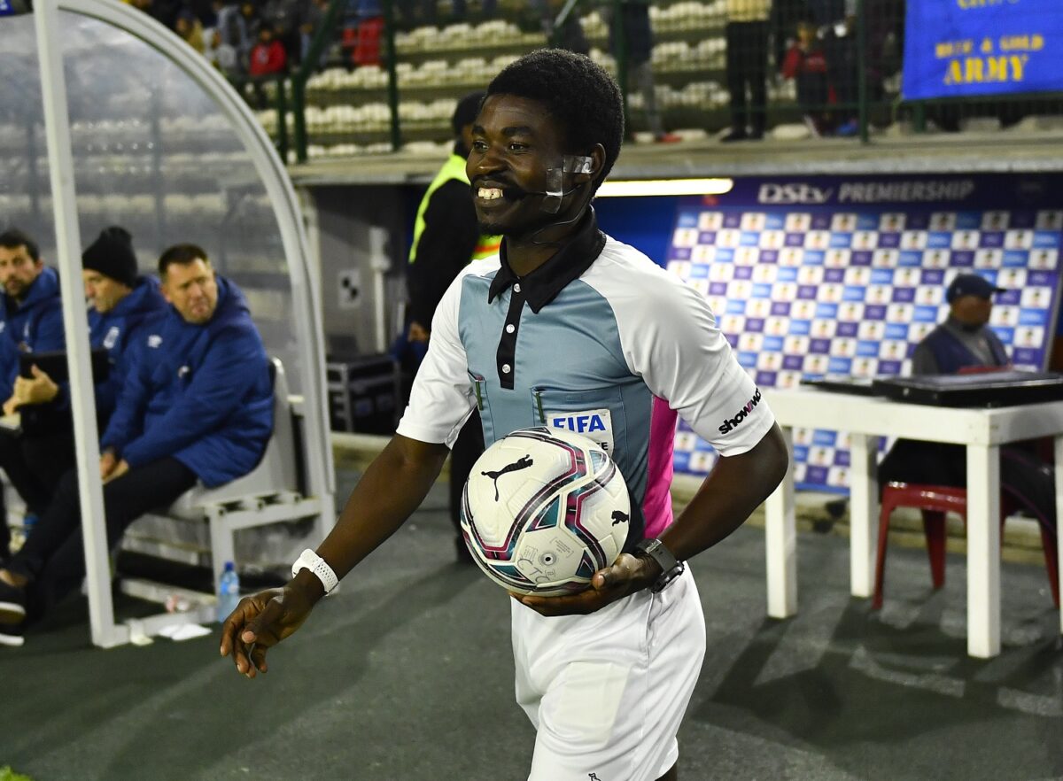 Swallows boss Mogashoa throws shade at referee Jelly Chavani