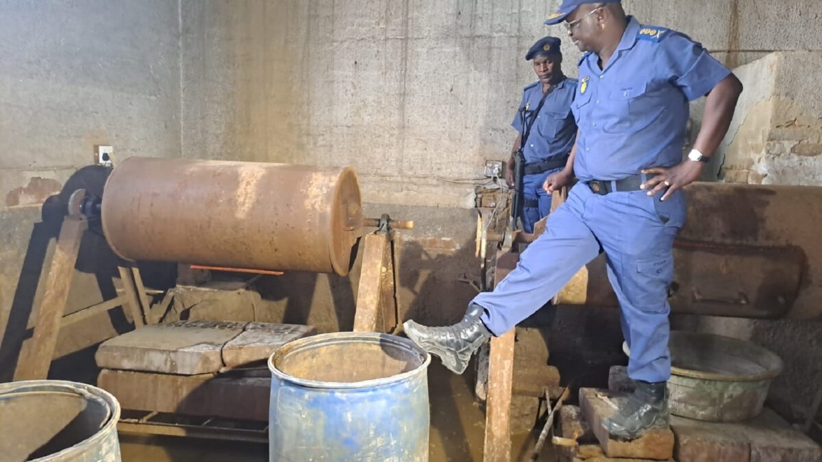 Police discover massive illegal mining plant in Springs | The Citizen