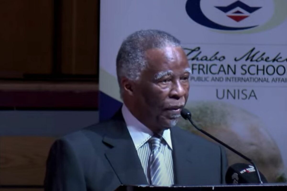 Thabo Mbeki bemoans South Africa's lack of 'quality leadership’