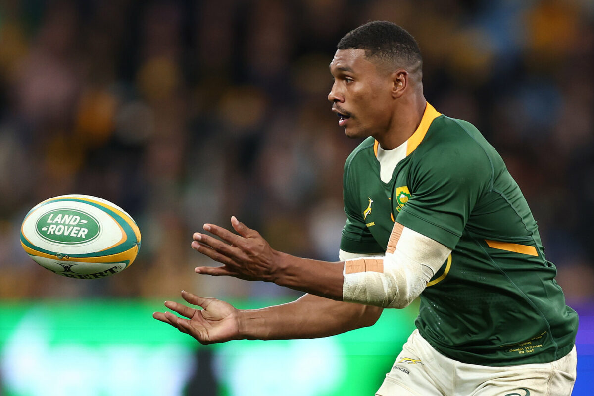 Willemse out of Boks' Durban Test; Boks recall wings Nkosi, Arendse
