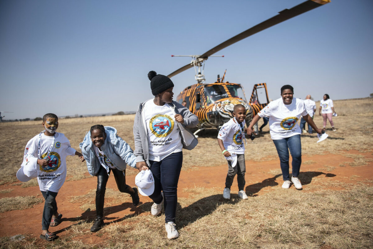 500 needy children experience air flips at the Children’s Flight event