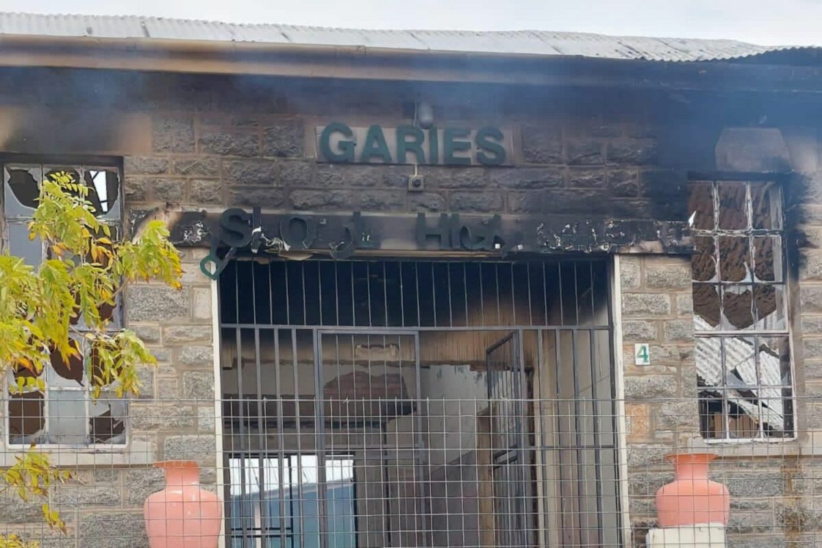 IN PICS: Garies High School almost razed to the ground