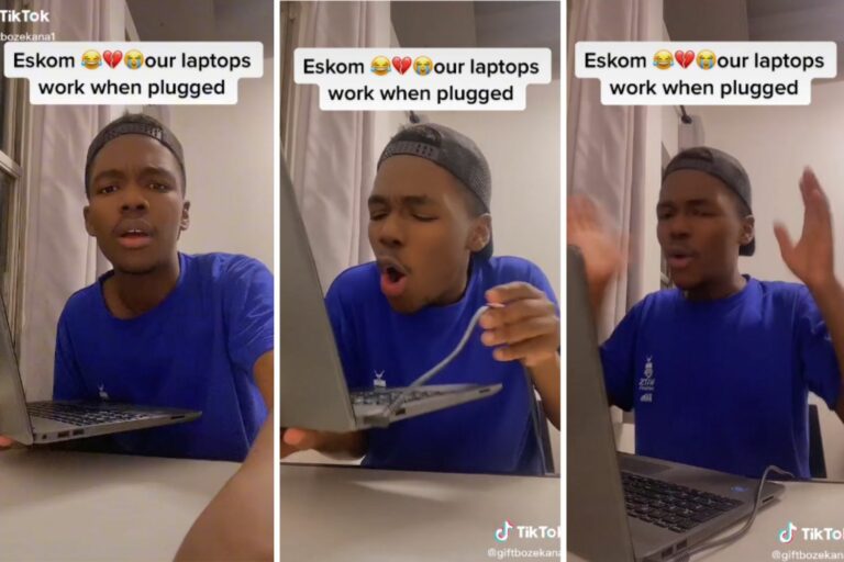 WATCH: 'Eskom, our laptops are like fridges' – student's viral plea