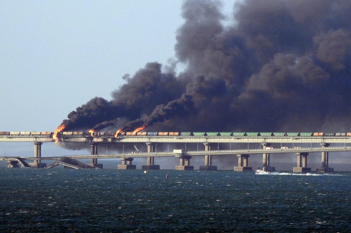 WATCH: Ukraine mocks Russia over Crimea bridge blast | The Citizen