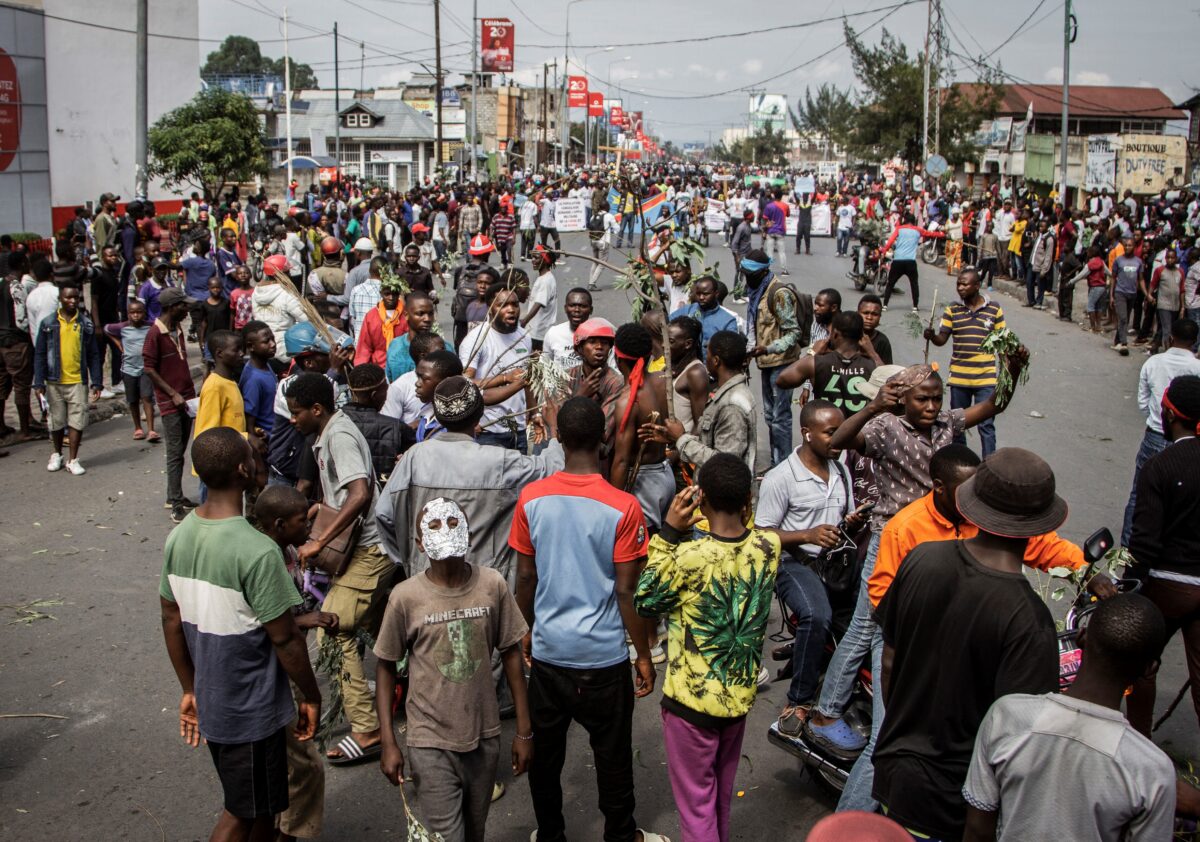 Thousands protest Rwanda in eastern DR Congo city | The Citizen