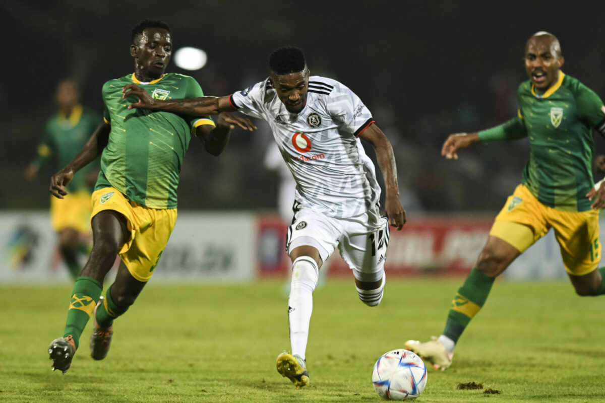 Saleng thanks Pirates coaches after brace against Arrows