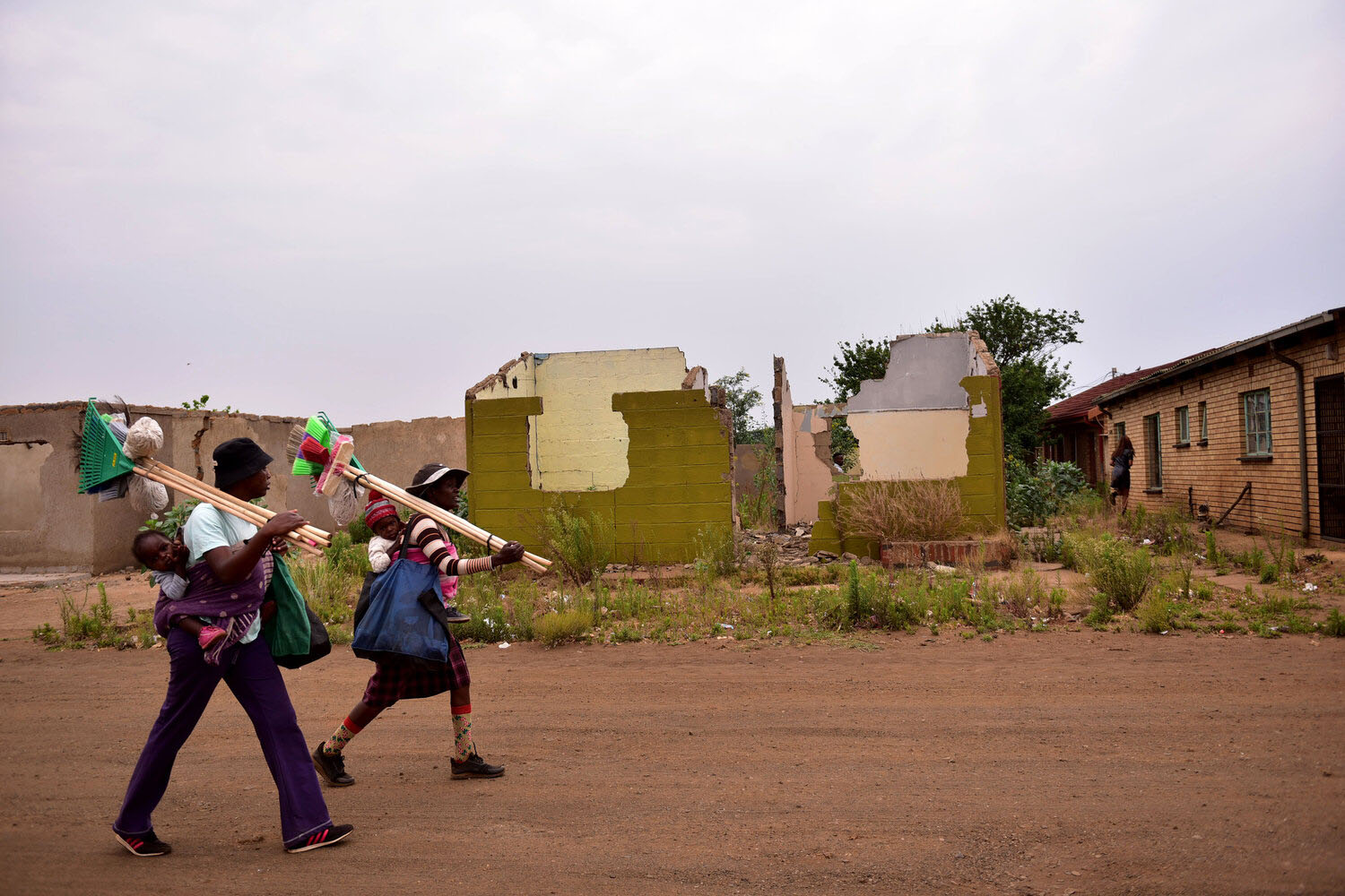 Sinkholes swallowing Khutsong force residents out of their homes