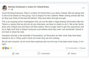 More questions than answers in Yolandi Botes murder investigation