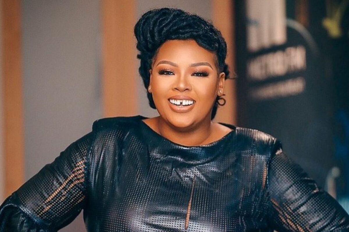 Anele Mdoda’s son a soccer commentator in the making