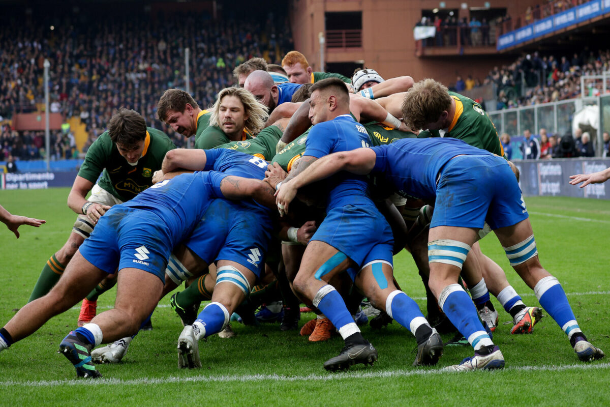 We can only play what’s in front of us, says Bok coach Nienaber