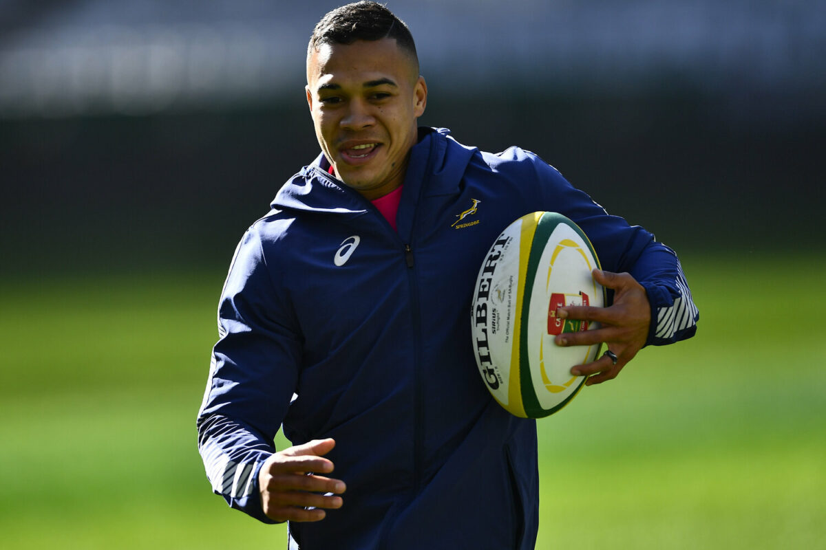 Springbok team to face Ireland: Cheslin Kolbe confirmed at 15