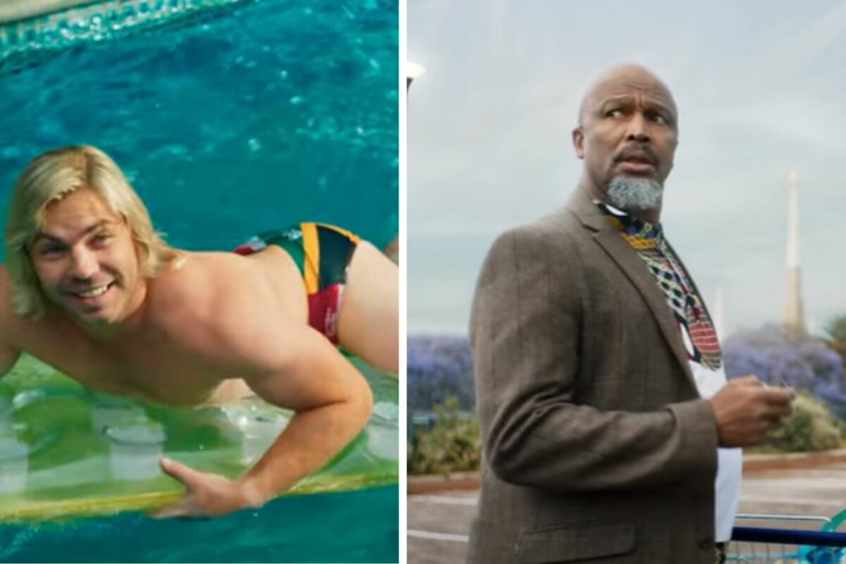 Faf de Klerk and Sello Maake's new insurance ads has SA in stitches