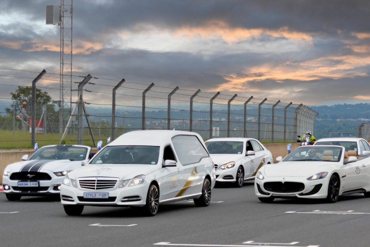 SA breaks Guinness World Record for largest parade of hearses