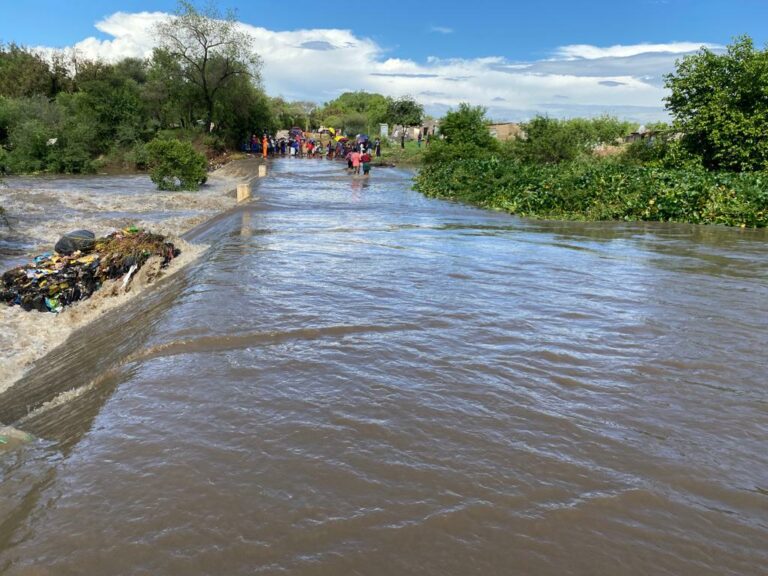 Dam wall collapses at Paardekraal in Rustenburg