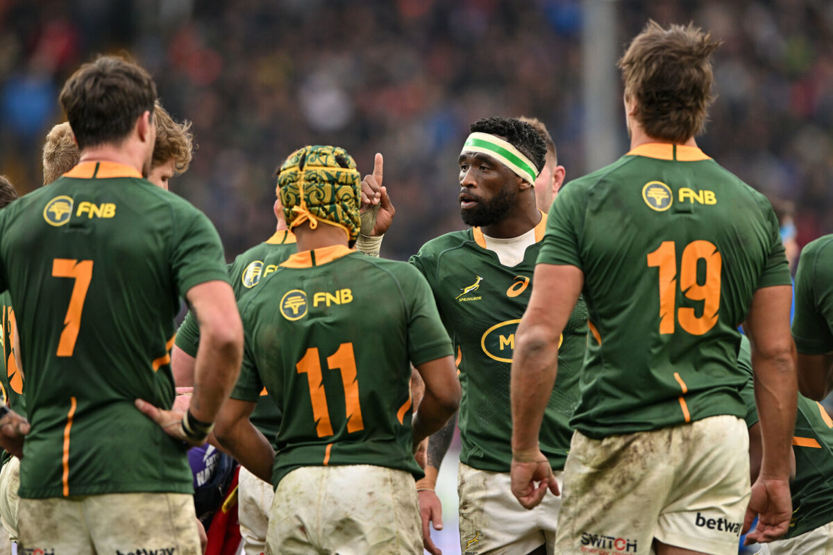 It can’t be just one game, says captain Kolisi after Boks thump Italy