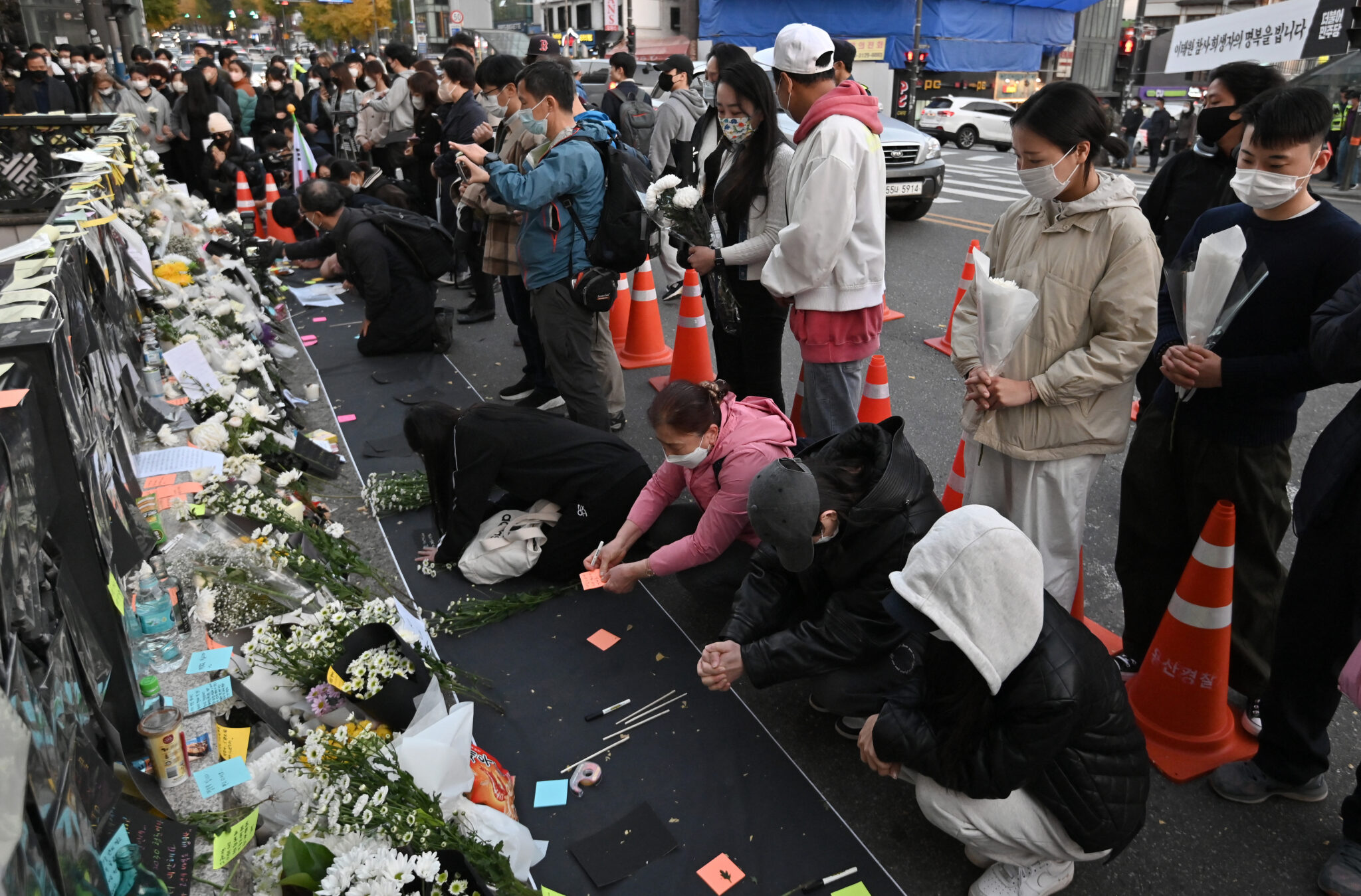 South Korea police admit crowd surge response was 'insufficient'