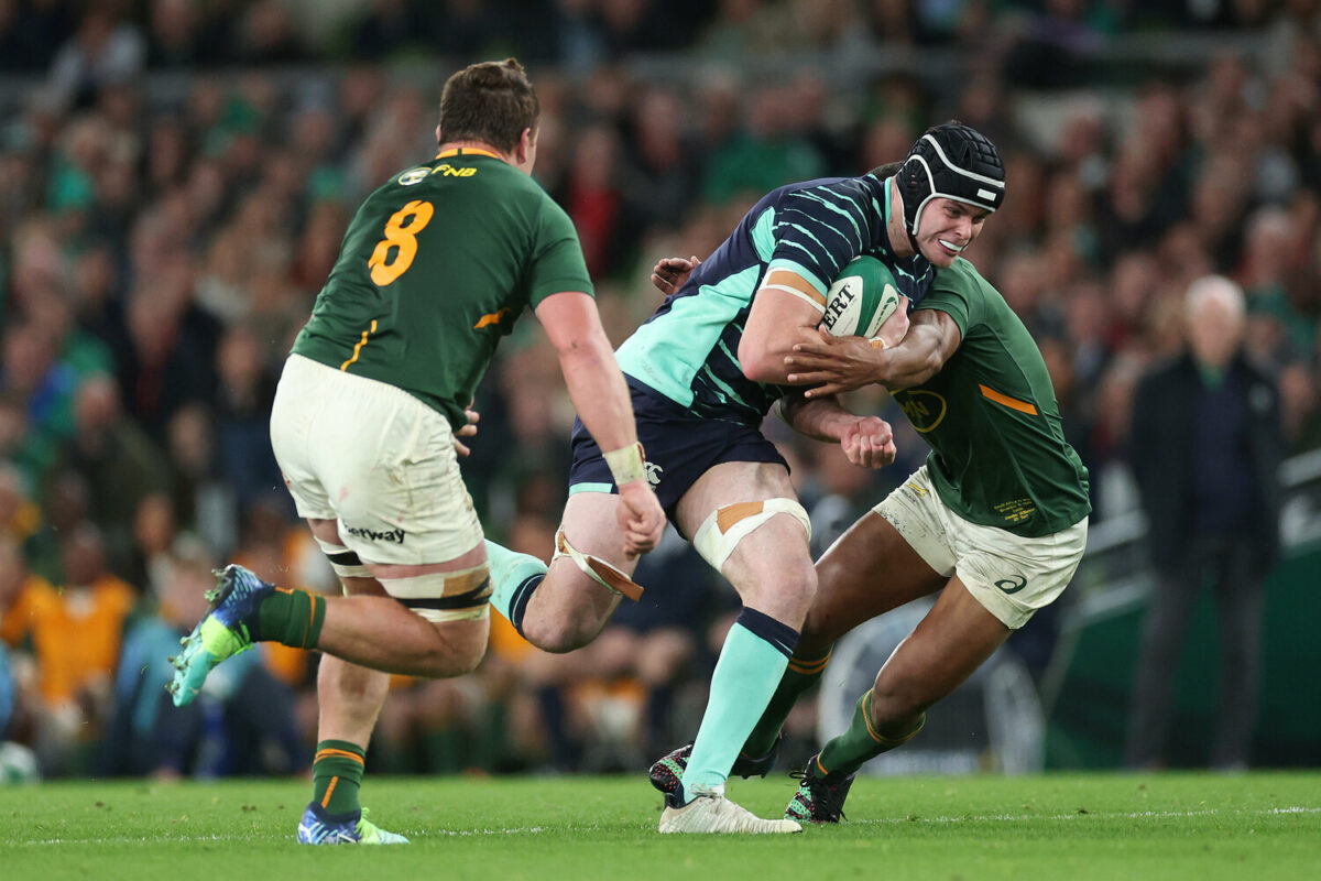 Ireland edge Springboks in tight encounter at the Aviva