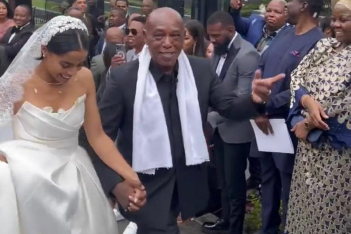 WATCH: Tokyo Sexwale weds long-time partner Natacha da Silva