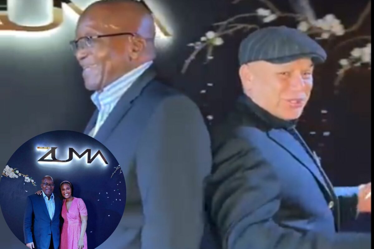 Zuma and Shaik shake off their terminal illnesses to party at Zuma ...