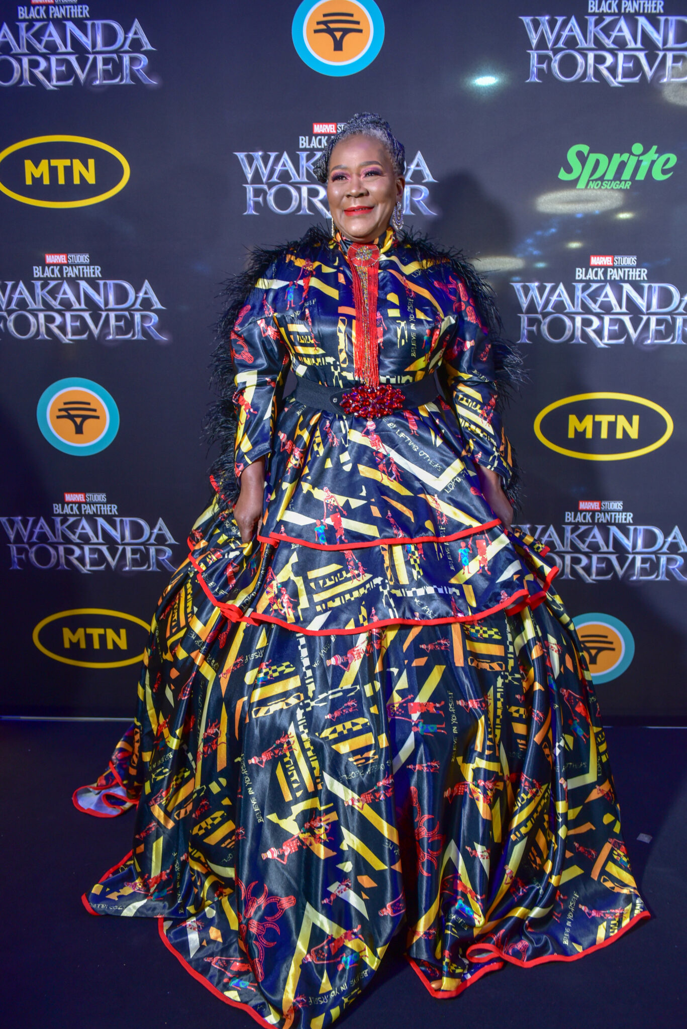 S.African stars on the 'Black Panther: Wakanda Forever' red carpet