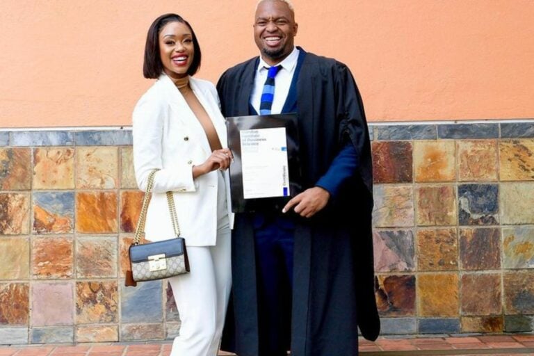 Sphelele Khune congratulates ‘hubby bear’ Itumeleng on his graduation ...