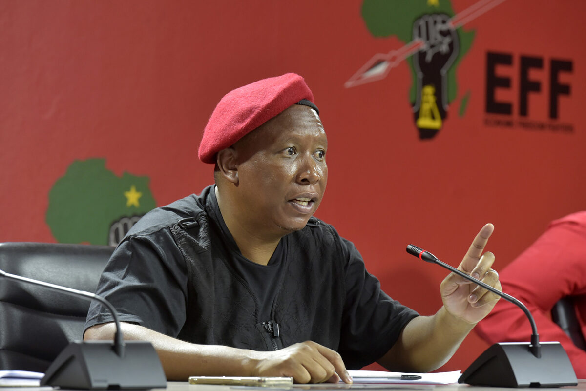 EFF the only party with more female representation in parliament - Malema