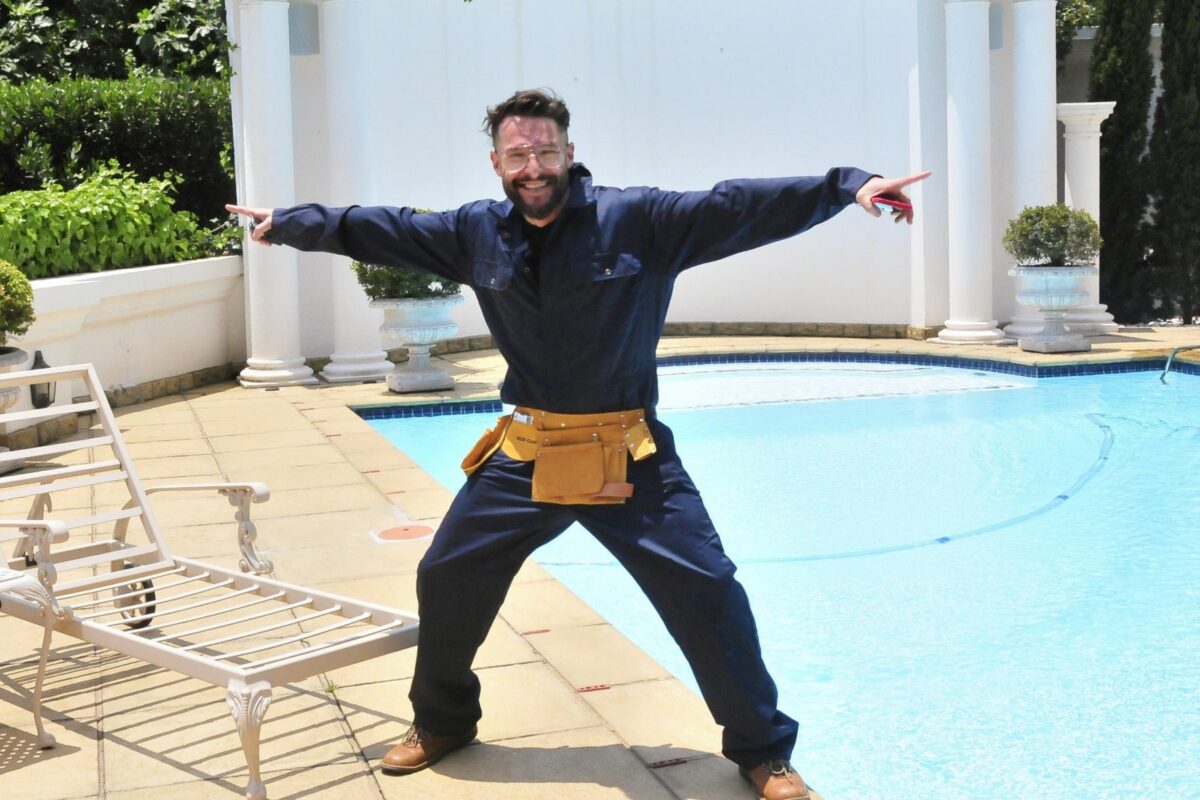 Roger Goode's personality is larger than life