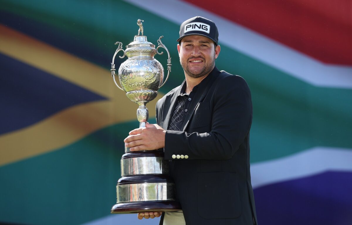 Lawrence not yet an expert at winning, but gets the SA Open title done