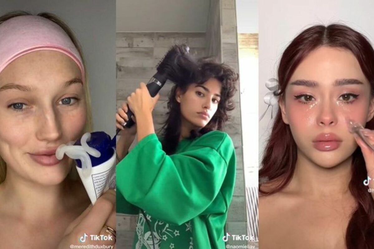 The TikTok trends that (really) left their mark on 2022's beauty routines