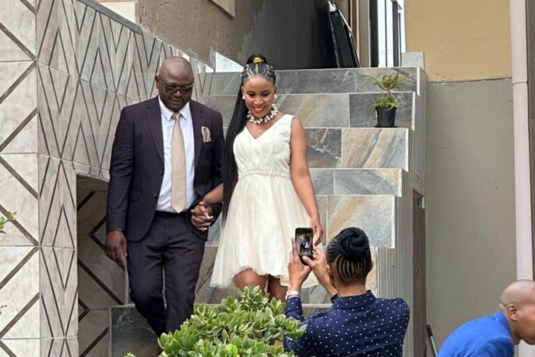 Coalition wedding: JHB mayor Mpho Phalatse weds ActionSA bae (PICS)