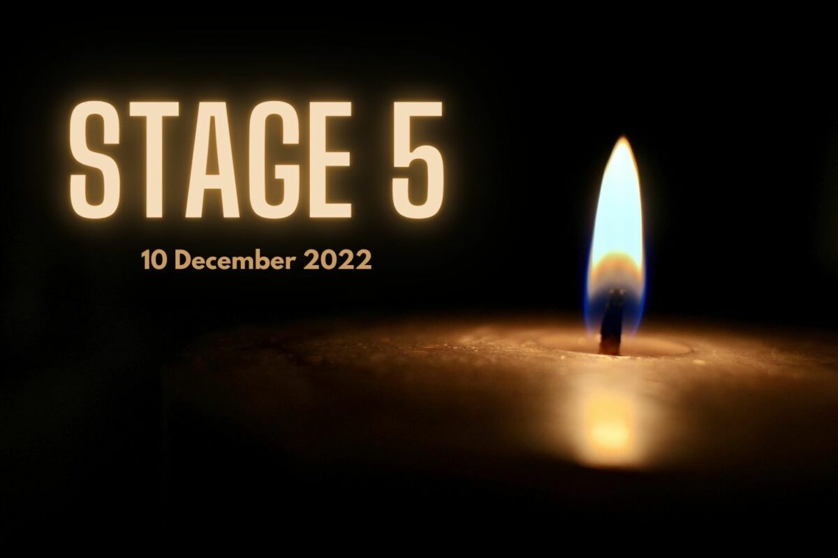 Eskom implements stage 5 load shedding until further notice