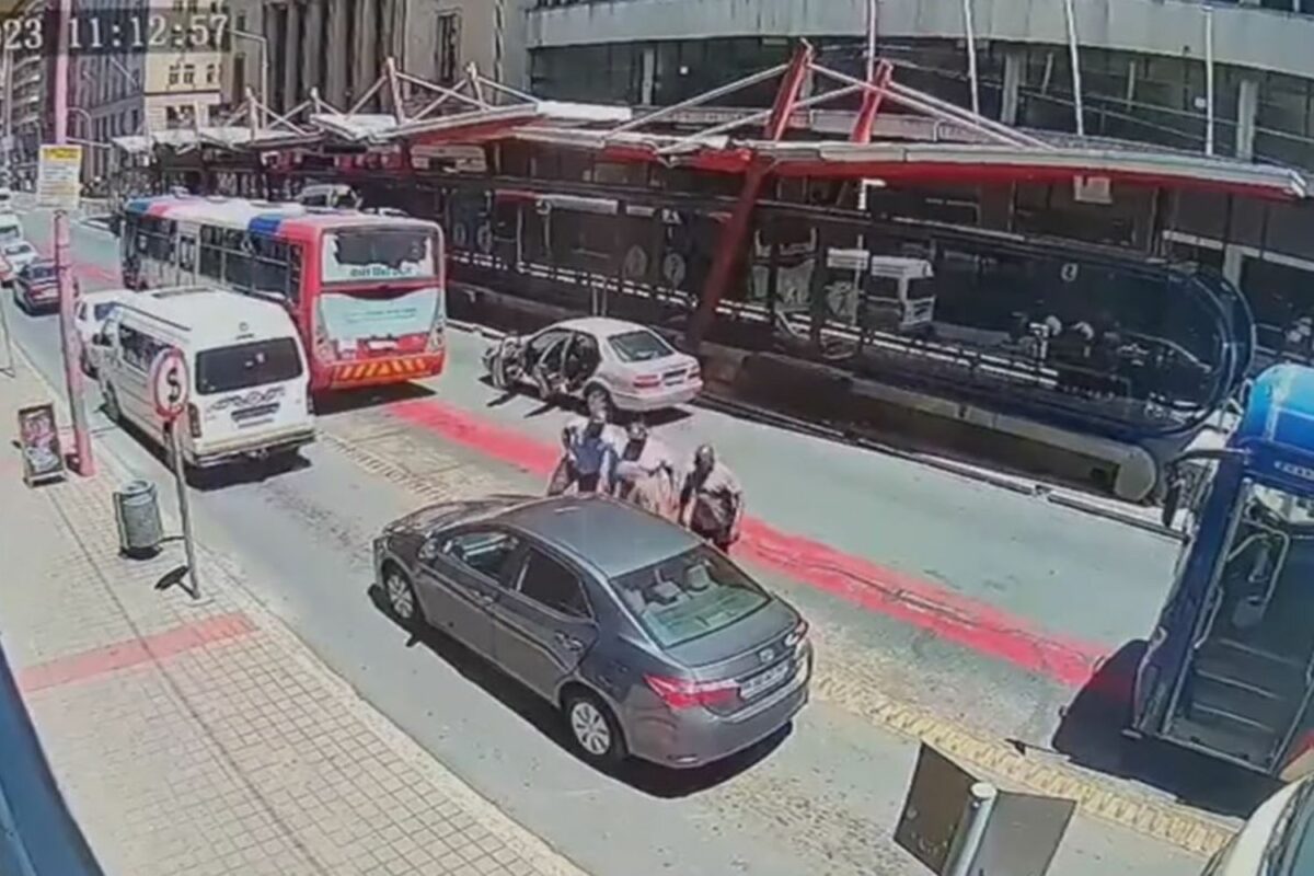 WATCH: Johannesburg CBD 'hijacking' not what it seems