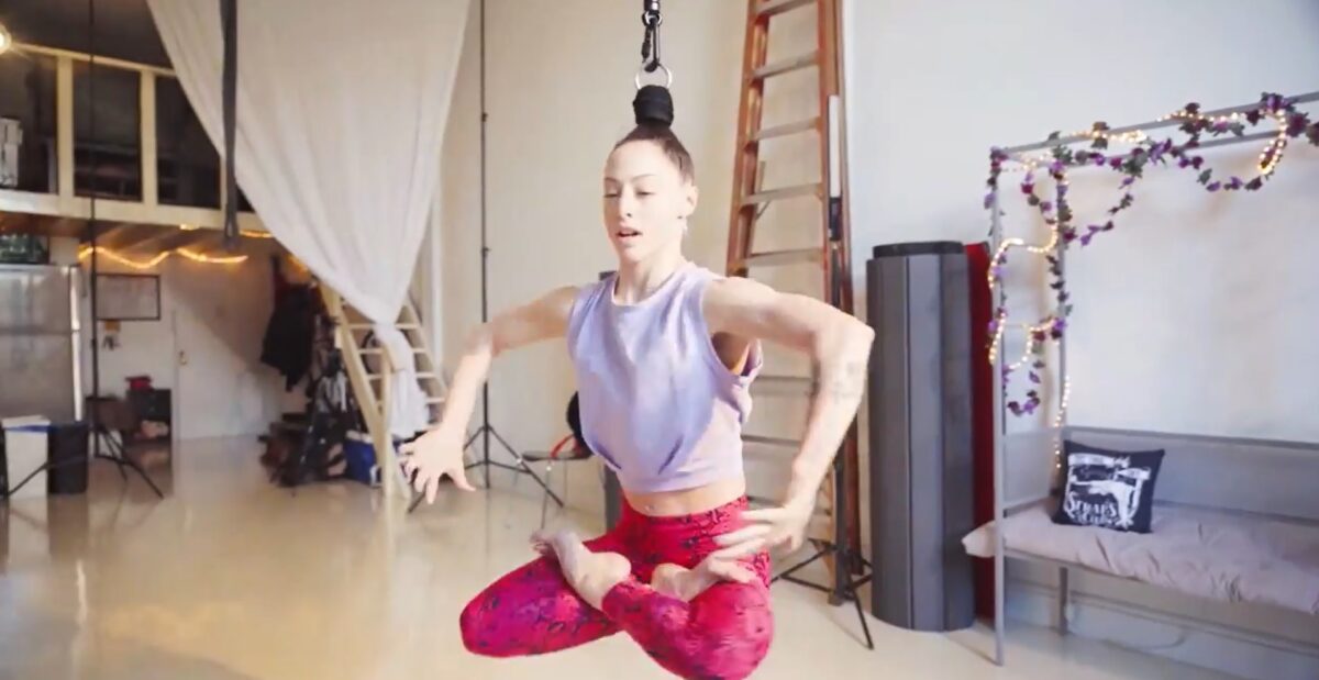 WATCH: Hanging from your hair is almost like flying | The Citizen