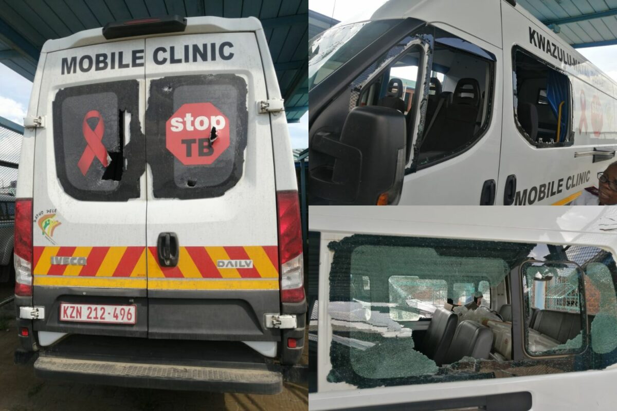 Nkandla protests: Mobile clinic health workers attacked