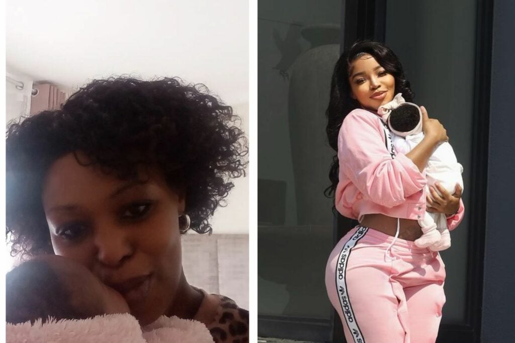 Brenda Ngxoli and Faith Nketsi's babies have something in common | The ...