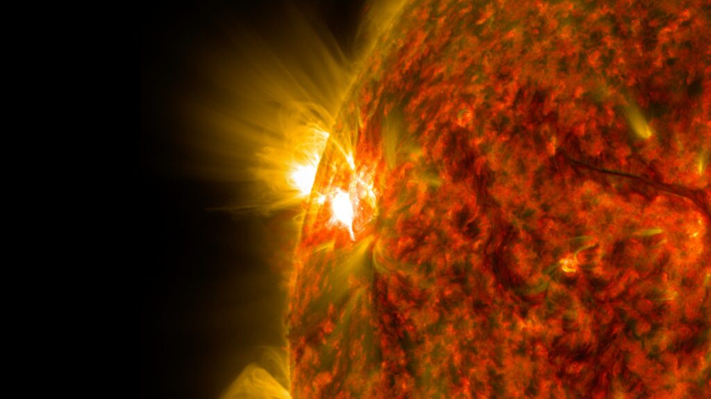 SA space agency issues warning of M-Class solar flare in progress