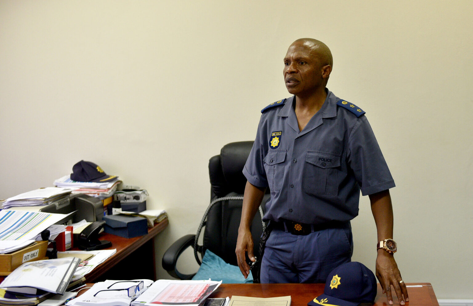 Florida police station commander always expects the unexpected