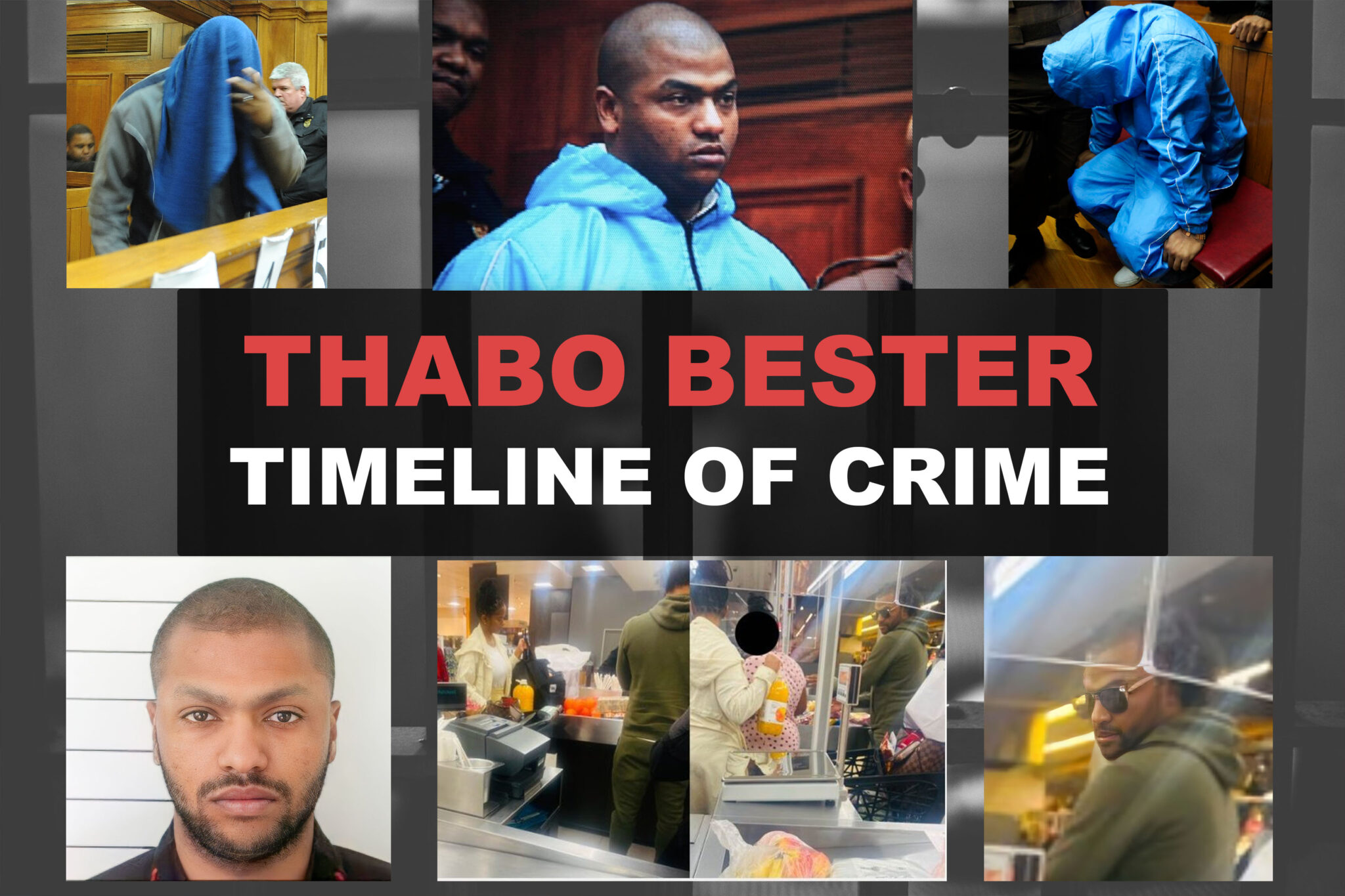 Thabo Bester Timeline of crime